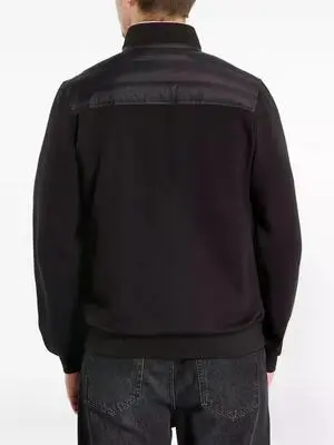 Tommy Hilfiger Quilted Panel Zip-up Jacket - Black