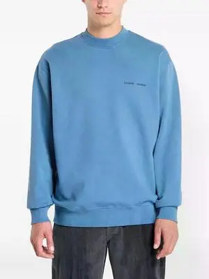SAMSOE SAMSOE Logo Print Crewneck Sweatshirt