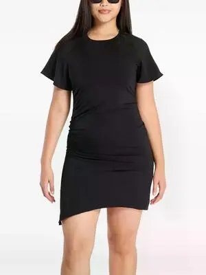 SAMSOE SAMSOE Asymmetric Hem Mini Dress