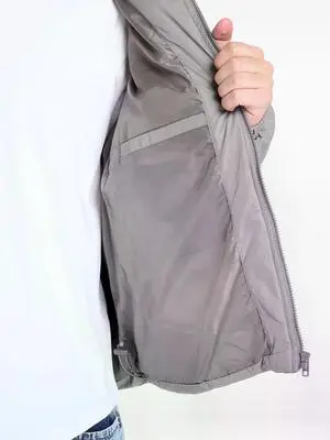 URBAN CLASSICS Cropped Puffer Jacket With High Neck