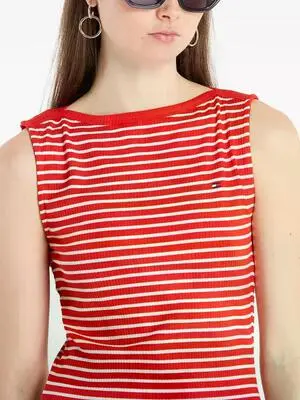 Tommy Hilfiger Striped Maxi Dress - Red