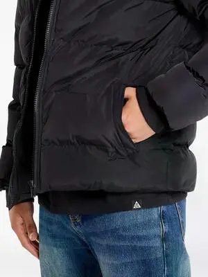 URBAN CLASSICS Logo Patch Padded Jacket