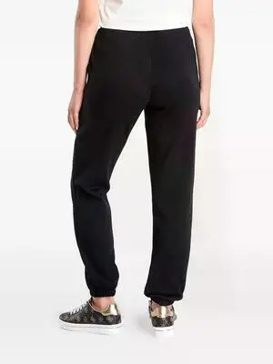 Guess Roberta Logo Print Track Pants - Black