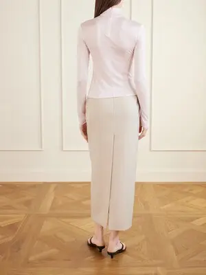THE PARK Dakota Lyocell Turtleneck Top