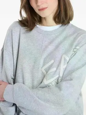 EA7 Logo Print Sweatshirt