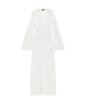 Missoni Striped Metallic Crochet-knit Coverup - White