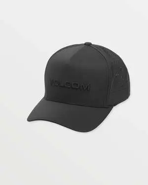 Volcom Vent Delta Adjustable Baseball Cap - Black