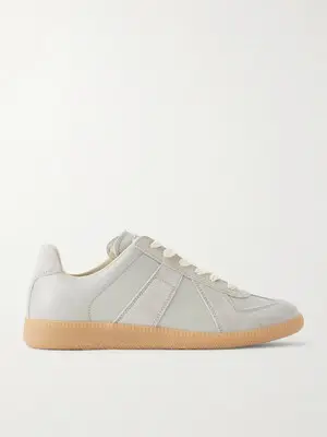 MAISON MARGIELA Replica Suede And Leather Sneakers