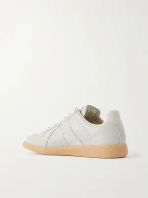 MAISON MARGIELA Replica Suede And Leather Sneakers