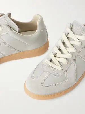 MAISON MARGIELA Replica Suede And Leather Sneakers