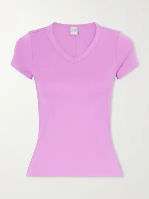 FLORE FLORE Jill Baby Tee Organic Cotton-jersey T-shirt - Pink
