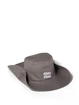 Miu Miu Cowboy Hat - Grey