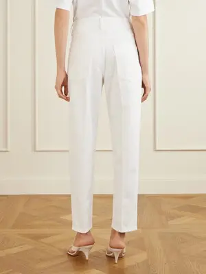 AGOLDE 80s High-waist Straight-leg Jeans - White
