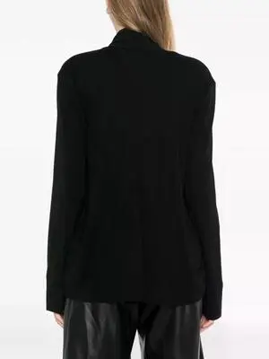 Yohji Yamamoto Draped Drawstring Cardigan