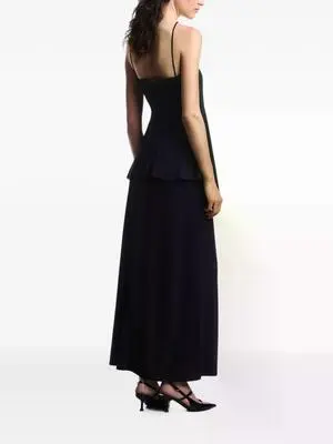 Emporio Armani Two-piece Effect Dress - Black
