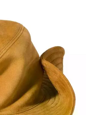 Miu Miu Suede Cowboy Hat - Neutrals