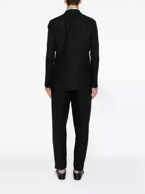 SANTANIELLO Double-breasted Peak-lapel Suit