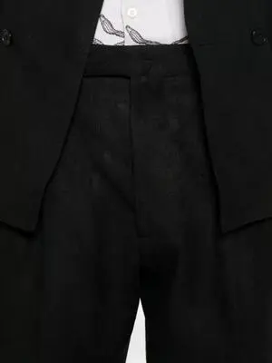 SANTANIELLO Double-breasted Peak-lapel Suit