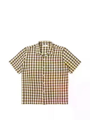 Universal Works Gingham-check Short-sleeve Shirt