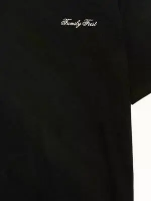 FAMILY FIRST Embroidered-logo T-shirt
