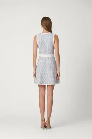Shoshanna Talmadge Textured Knit Mini Dress