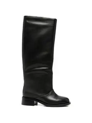 ADRIANNA FERETTI Round-toe Knee-high Boots