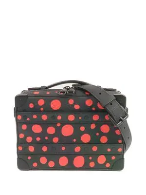 LOUIS VUITTON X Yayoi Kusama Soft Trunk Shoulder Bag - Black