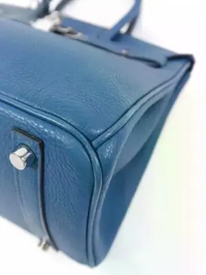 Hermès Birkin 30 Togo Leather Handbag - Blue