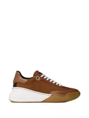 Stella McCartney Loop Panelled Sneakers - Brown