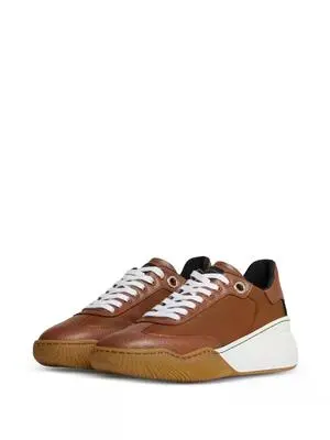Stella McCartney Loop Panelled Sneakers - Brown