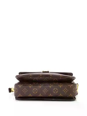 LOUIS VUITTON Monogram Canvas Pochette Metis - Brown