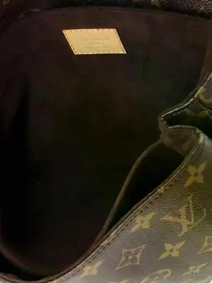 LOUIS VUITTON Monogram Canvas Pochette Metis - Brown