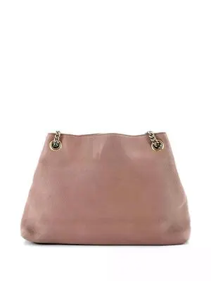 Gucci Soho Chain Strap Leather Medium Shoulder Bag - Pink