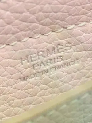 Hermès Clemence Cabasellier 31 Tote Bag - Pink