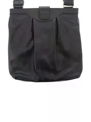 FERRAGAMO Leather Gancini Crossbody Bag