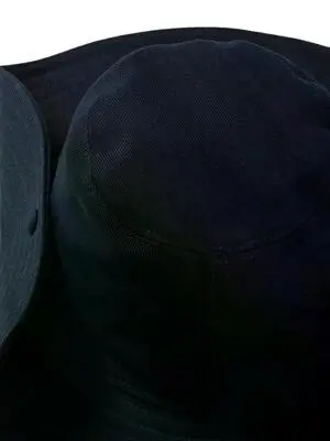 Miu Miu Embroidered Logo Drill Bucket Hat