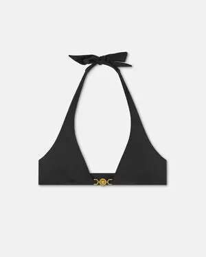 Versace Medusa '95 Triangle Bikini Top - Black