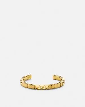 Versace Greca Cuff Bracelet - Light Gold
