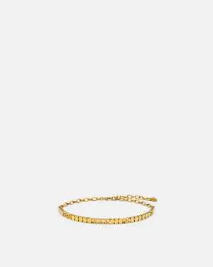 Versace Greca Rigid Choker - Light Gold