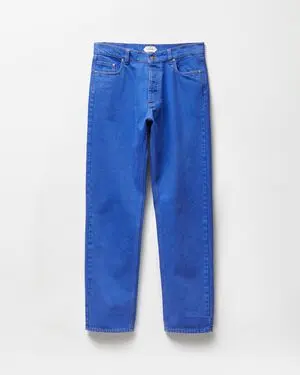 Versace High-waisted Straight-leg Jeans - Blue