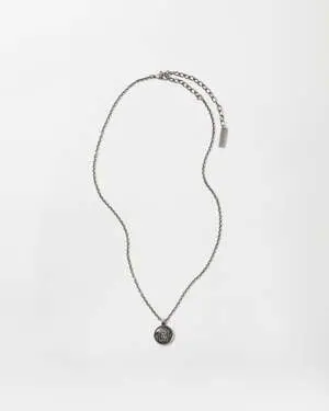 Versace Medusa Pendant Necklace - Silver