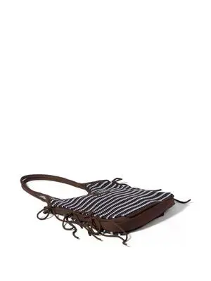 Miu Miu Ivy Crochet Bag - Brown