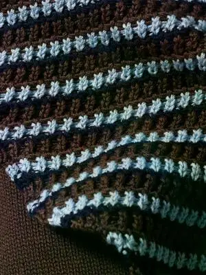 Miu Miu Ivy Crochet Bag - Brown