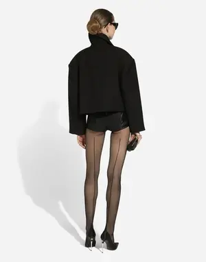 Dolce & Gabbana Oversize Double-breasted Wool Gabardine Jacket