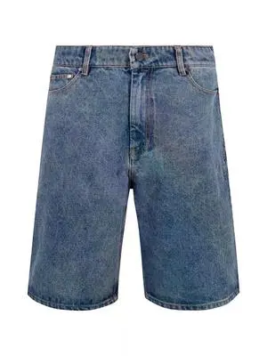 DAILY PAPER Acid Wash Denim Shorts