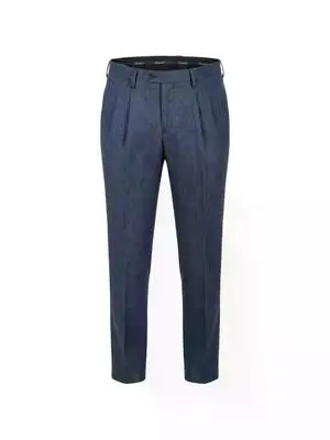 DRUMOHR Pleated-front Tapered-leg Trousers