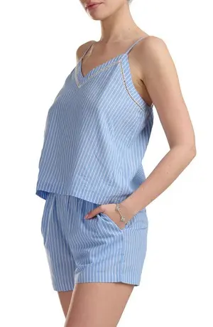 Splendid Stripe Cotton Poplin Pajamas