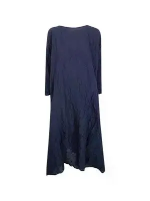 DANIELA GREGIS Crinkled Linen Dress