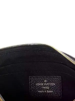 LOUIS VUITTON Pallas Monogram Canvas With Leather Clutch Bag