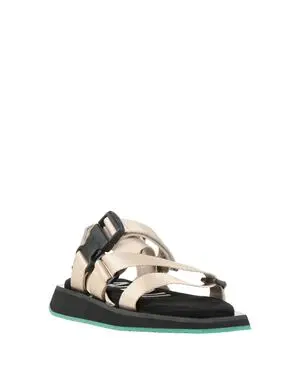 GANNI Technical Woven Sandals - Beige